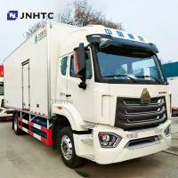 China New HOWO NX 6X4 Meat Cargo Transportation Refrigerator Box Truck Price for sale