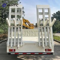 China HOWO Cargo Cargo Truck Mounted Crane Truck 290HP 5Ton Railboard Flat Plate Cargo Truck for sale