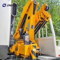China NEW Howo Crane Truck 8X4 10Tons Cargo With Folding Crane 16 Wheels Best Price for sale