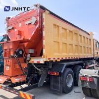 China New HOWO Road Snow Sweeper Cleaning Truck 400HP 300L 6X4 For Sale for sale