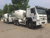 China 6×4 336hp Concrete Mixer Truck / Mini Cement Truck With Heavy Loading Capacity for sale