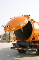 China 290hp EURO II Engine Sewage Suction Truck Multi Color Optional With Lift System for sale