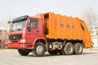 China 15 - 16CBM LHD 4X2 Garbage Compactor Truck With High Pressure System ZZ1167M4611 for sale