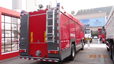 China 20CBM LHD 6X4 Fire Fighting Vehicles , Red Safety Emergency Foam Fire Truck for sale