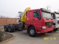 China Sinotruk Tractor Truck Mounted Cranes Equipment 336hp 6×4 XCMG12 Tons Crane for sale