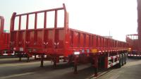 China 3 AXLES DOUBLE FUNCTION CONTAINER SEMI TRAILER 30000KG LEG Q235 Steel Material for sale