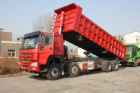 China Sinotruk Howo7 30M3 Front Lifting Heavy Duty Dump Truck 8 X 4 12 Wheels for sale