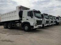 China SINOTRUK HOWO A7 Construction Dump Truck 30-40 Tons RHD 10 Wheels In White for sale