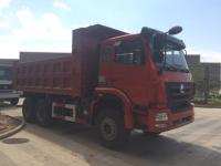 China Sinotruk HOHAN High Rigidity Heavy Duty Dump Truck For Engineering Construction Model ZZ3255N3846 for sale