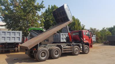 China 8×4 Heavy Duty Dump Truck / Sinotruk Howo Dump Truck For Flatbed And Hyva Lifting for sale