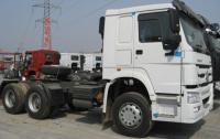 China 25 Tons White Howo Sinotruk 6x4 Tractor Truck Wd615.47 With High Collision Resistance for sale