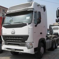 China RHD 420 HP Prime Mover Truck / Sinotruk Howo Tractor 6x4 With 3.5 Inch King Pin for sale