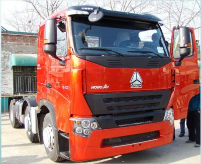 China Corrosion Prevention Prime Mover Truck 10 Tires / Howo 371 Truck With Two Sleepers for sale
