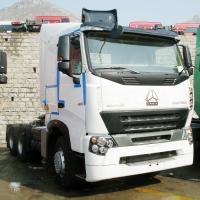 China Corrosion Prevention Prime Mover Truck 10 Tires / Howo 371 Truck With Two Sleepers for sale