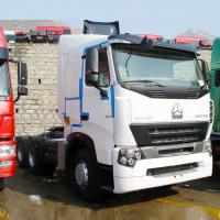 China Corrosion Prevention Prime Mover Truck 10 Tires / Howo 371 Truck With Two Sleepers for sale