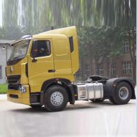 China 371HP Heavy Duty Prime Mover And Trailer With Hard And Firm Steel Framed Structure for sale