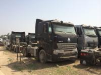 China 371HP Heavy Duty Prime Mover And Trailer With Hard And Firm Steel Framed Structure for sale