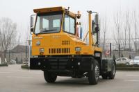 China 4x2 266hp International Terminal Tractor For Port High Efficiency SC8DK260Q3 for sale