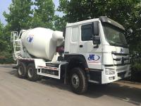 China White Sinotruk Howo7 8M3 10M3 Concrete Mixer Truck With ARK Pto And Pump for sale
