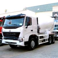 China Sinotruck Concrete Mixing Equipment / Cement Mixer Truck 10CBM 371HP 6X4 LHD for sale