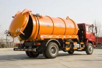 China Sinotruk Howo7 16CBM Vacuum Pump Septic Tank Cleaning Truck Collecting Sewage Sludge for sale
