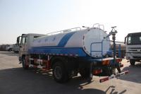 China 6 Wheels Water Tank Truck 10 Cbm Capacity Euro II Engine For Cleaning for sale
