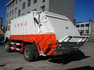 China Sinotruk Swz 4x2 Garbage Compactor Truck / Rear Load Garbage Truck Model QDZ5120ZYSZJ for sale