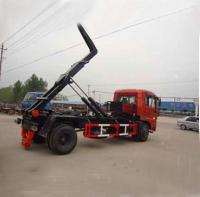 China 4X2  HOWO Hook Lift Lorry / Waste Management Trucks Small Garbage Transfer Station for sale