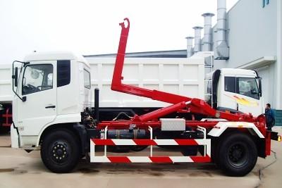 China 16ton 6x4 Hook Lift Garbage Compactor Truck  Color Optional Model QDZ5160ZXXZH for sale