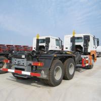 China Hook Arm Garbage Compactor Truck 6x4 20M3 Capaicty For 30-40T Load Capacity for sale