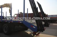 China 336HP Construction Boom Truck Crane With 12000kg Max Lifting Capacity for sale