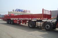 China Double Function Heavy Duty Semi Trailers For Hauling 40 Feet Or 20 Feet Containers for sale