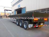 China Dropside Lightweight Heavy Duty Semi Trailers With Waterproof Cover And Slider Roof for sale