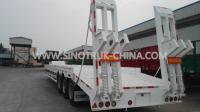 China 13.5M Low-bed Semi-trailer  3 PCS BPW axles 315/80R22.5 tyres  ABS  Optional for sale