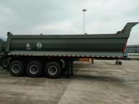 China 40 - 60 Tons Heavy Duty Semi Trailers Square U Shape Design Structure for sale
