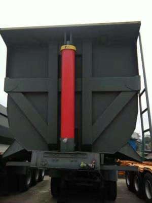 China CIMC 70 T 13M Dump Heavy Duty Semi Trailers 30M3 Capacity From HYVA Lifting for sale