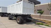 China 8 Wheels Van Full Heavy Duty Semi Trailers With High Strength Q345 Steel Material for sale
