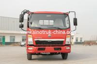 China 4x2 Howo Cargo Light Duty Commercial Trucks 5 - 10T Capacity 4.257 L Displacement for sale