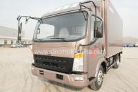 China 4610*2310*2115 Light Duty Commercial Trucks , 6 Wheels Cargo Van Box Truck for sale