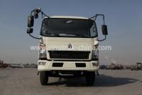 China HOWO 4×2 High Safety Suction Sewage Truck Overall Dimensions 6880×2330×2870 for sale