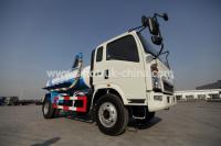 China HOWO Light Sewer Vacuum Truck 6 Wheels 10 Tons Loading 116hp Model SHMC5107GXW for sale