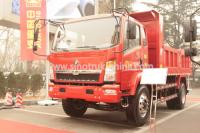 China 12 Tons HOWO 4×2 Light Duty Dump Truck With 105HP EuroIII Front Lifting 6 Tires for sale