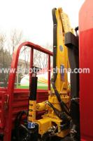 China 4*2 116hp Light Duty Commercial Trucks Mounted 3 Tons Lifting Capacity Crane for sale