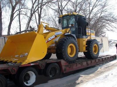 China LW600K XCMG Heavy Construction Machinery Wheel Loader With 3.5-4.5M³ Bucket for sale