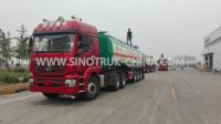 China ABS Optional Heavy Duty Semi Trailers / Oil Tanker Semi Trailer 25 Tons Landing Gear for sale