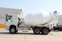 China 12cbm Tanker Cement Mixer Lorry High Collision Resistance With Hydraulic System for sale