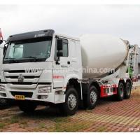 China 12 Wheels 8×4 Concrete Mixer Truck One Bed Weatherproof For Construction for sale