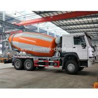 China 336hp Engine 6×4 Howo Concrete Mixer Truck Steel Structure With 10cbm Tanker for sale