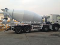 China 371hp 8×4 4 Axle Concrete Mixer Truck Color Optional With 16 Cbm Tanker for sale
