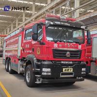 China HOWO 18m High Spray Arm 4x2 12000l Large Flow Fire Rescue Fire Truck For Sale for sale